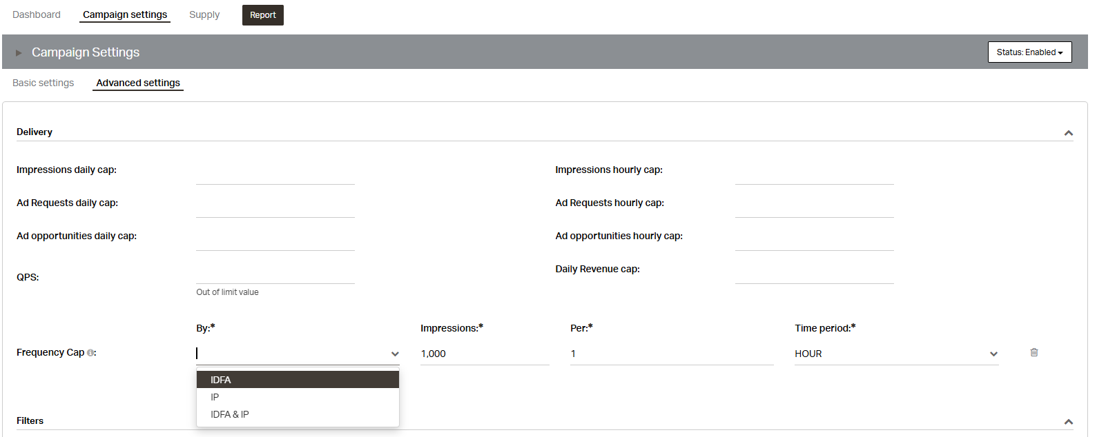 Campaign Delivery Settings – Help Center Home